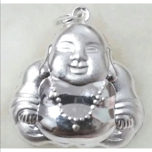 Jewelry | 999 Solid Silver Buddha Pendant | Poshmark